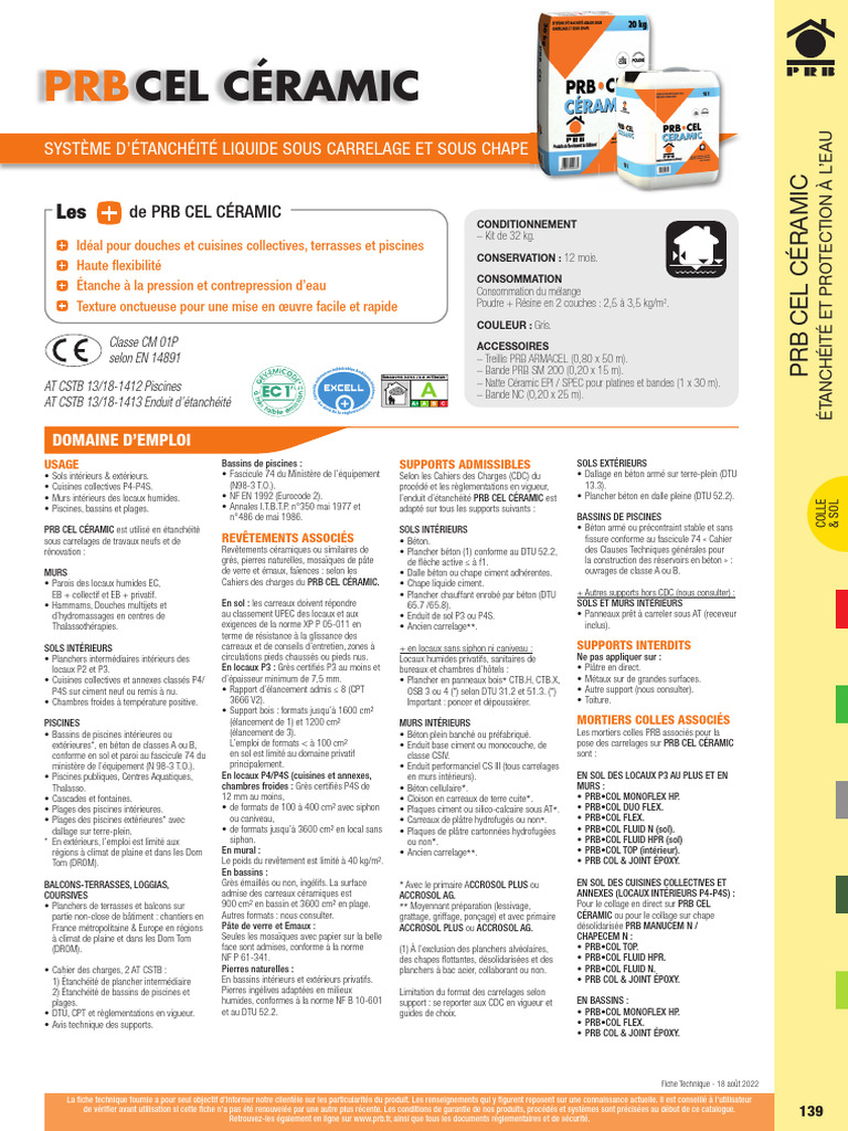 PRB Cel Ceramic | PDF