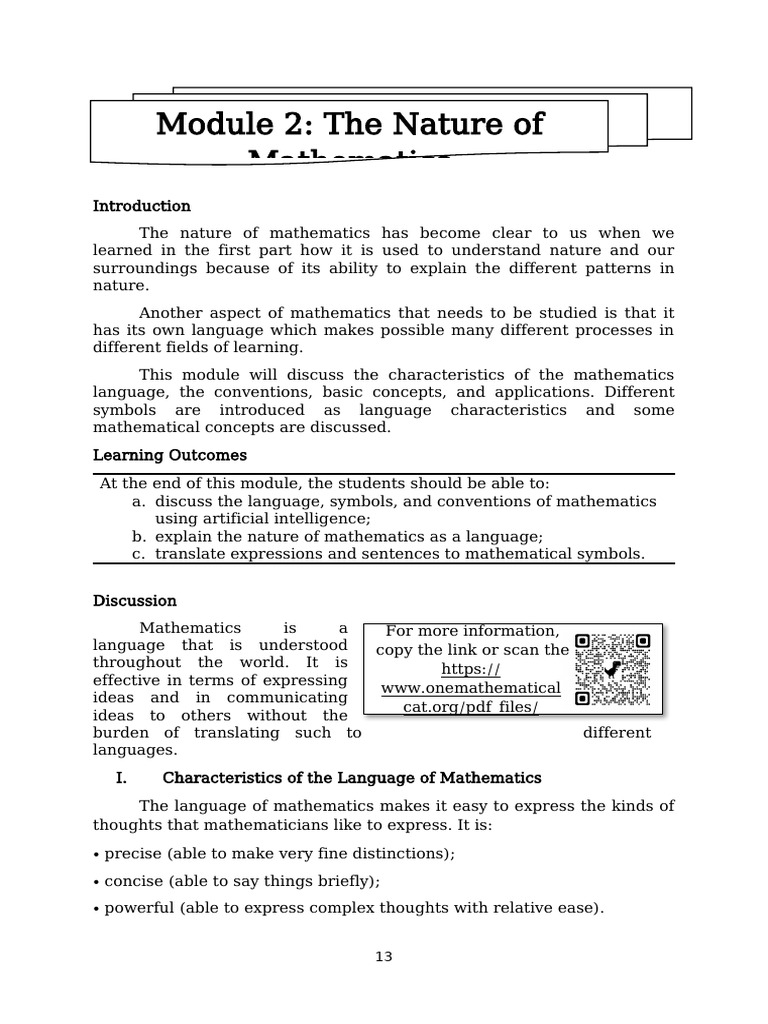 Module 2 Language | PDF