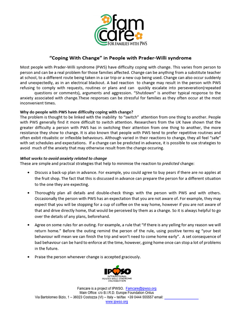 Coping With Change | PDF