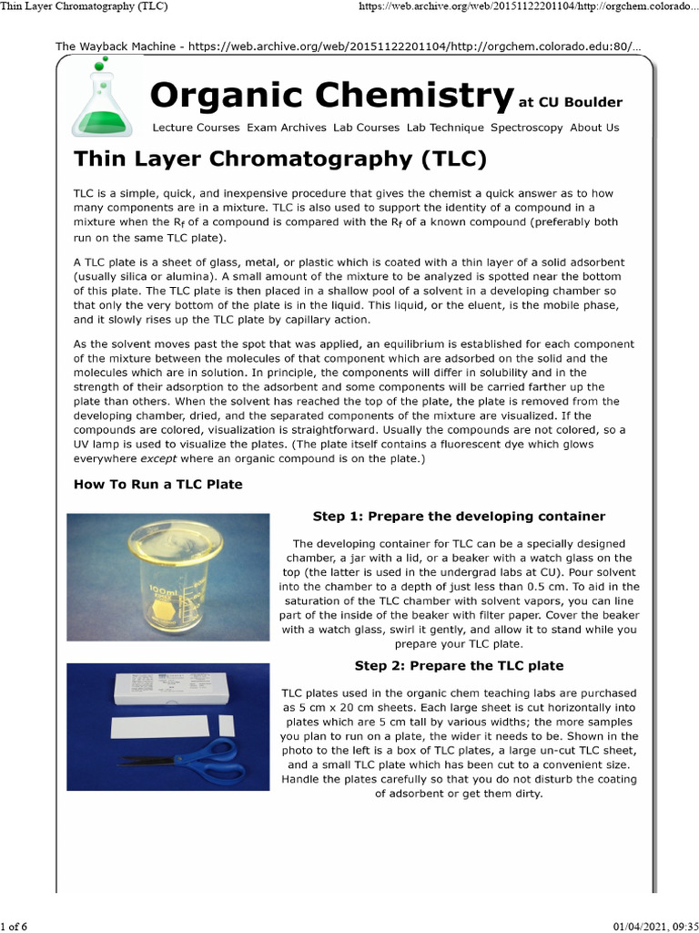 TLC | PDF