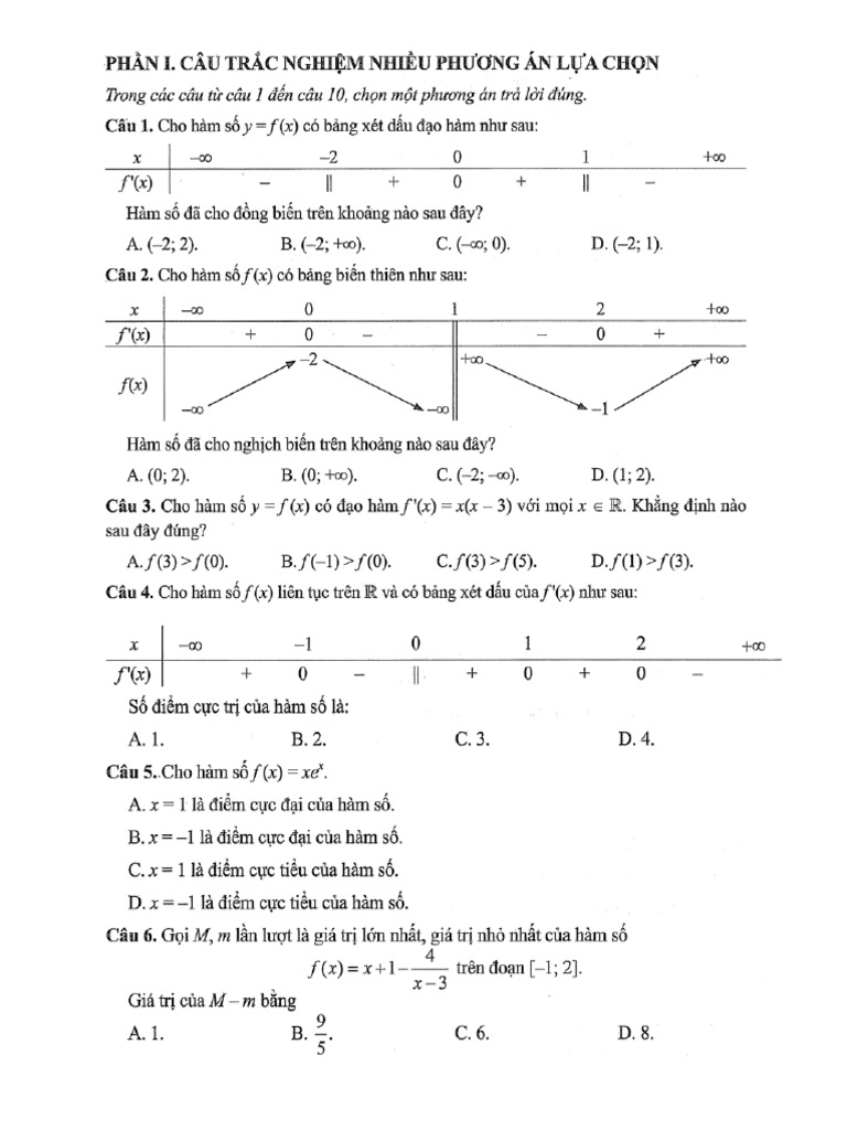 ÔN TẬP KIỂM TRA CHƯƠNG I (MÀI KT MẪU) | PDF