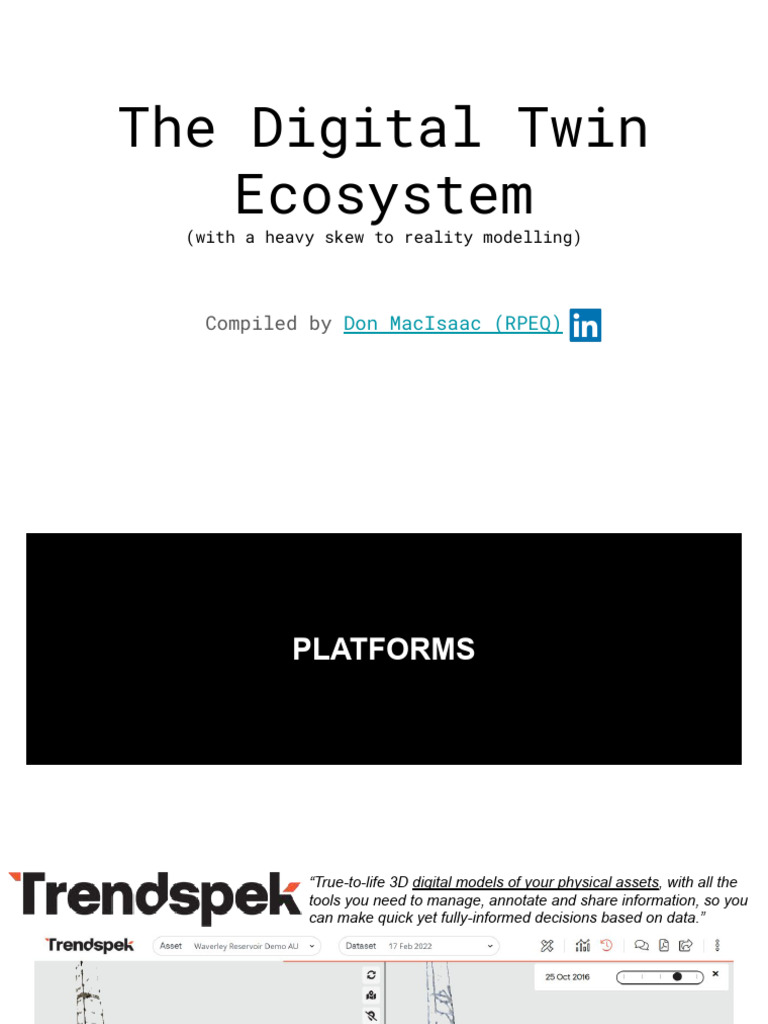 The Digital Twin Ecosystem | PDF