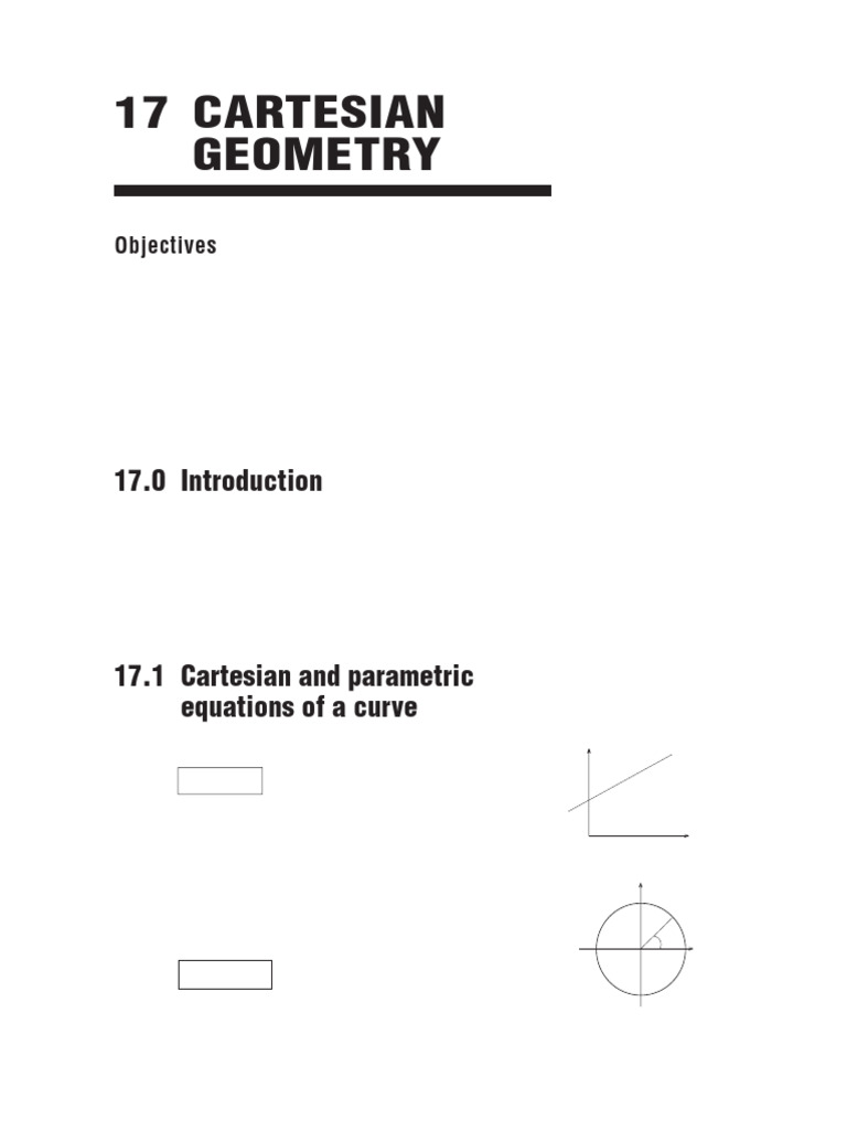 Finding Cartesian Equations of Curves | PDF | Equations | Line (Geometry)
