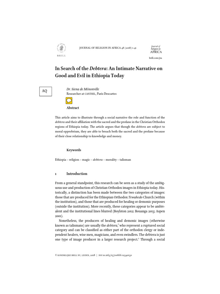 JRA 048 01-02 Menonville BO | PDF | Eucharist | Ethiopia