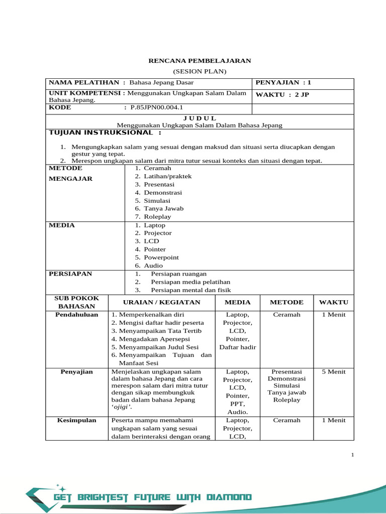 2b. SESSION PLAN | PDF