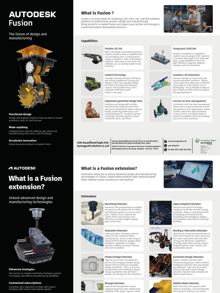 Brochure Fusion 360-2-Page-Print-A4 All | PDF