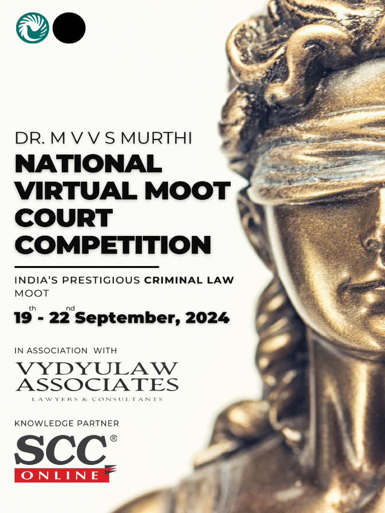 Dr. M V V S Murthi National Moot Court Competition 2024 | PDF