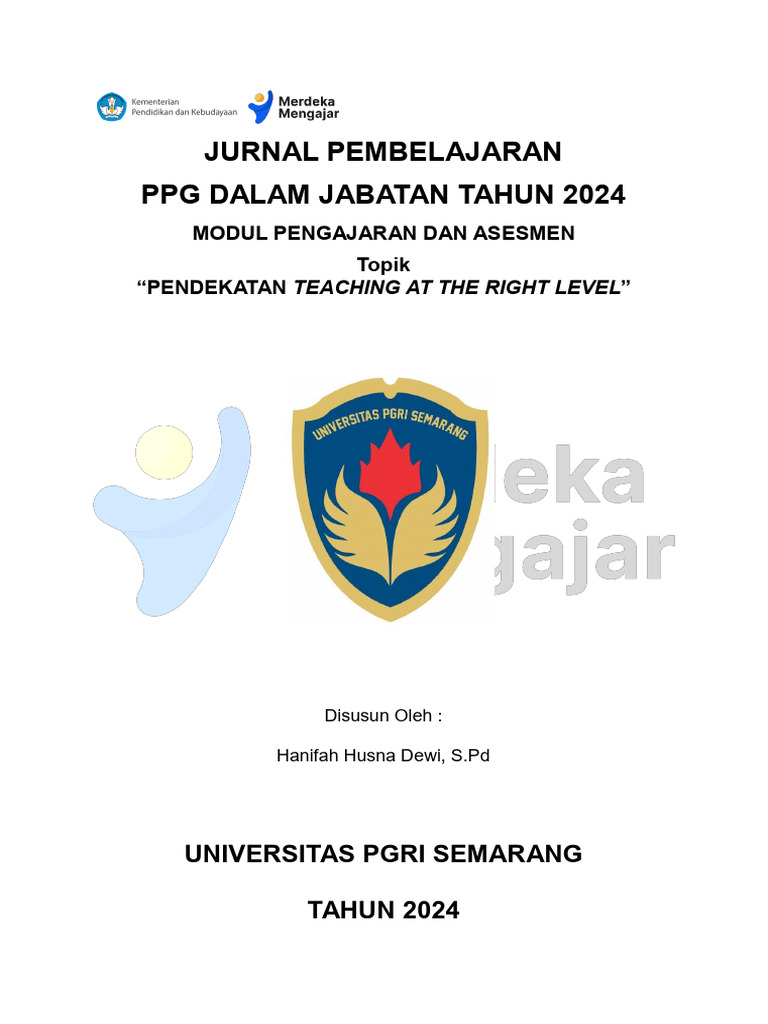 JURNAL PENDEKATAN Teaching at The Right Level | PDF