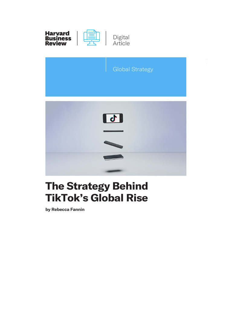 Case Study TikTok | PDF