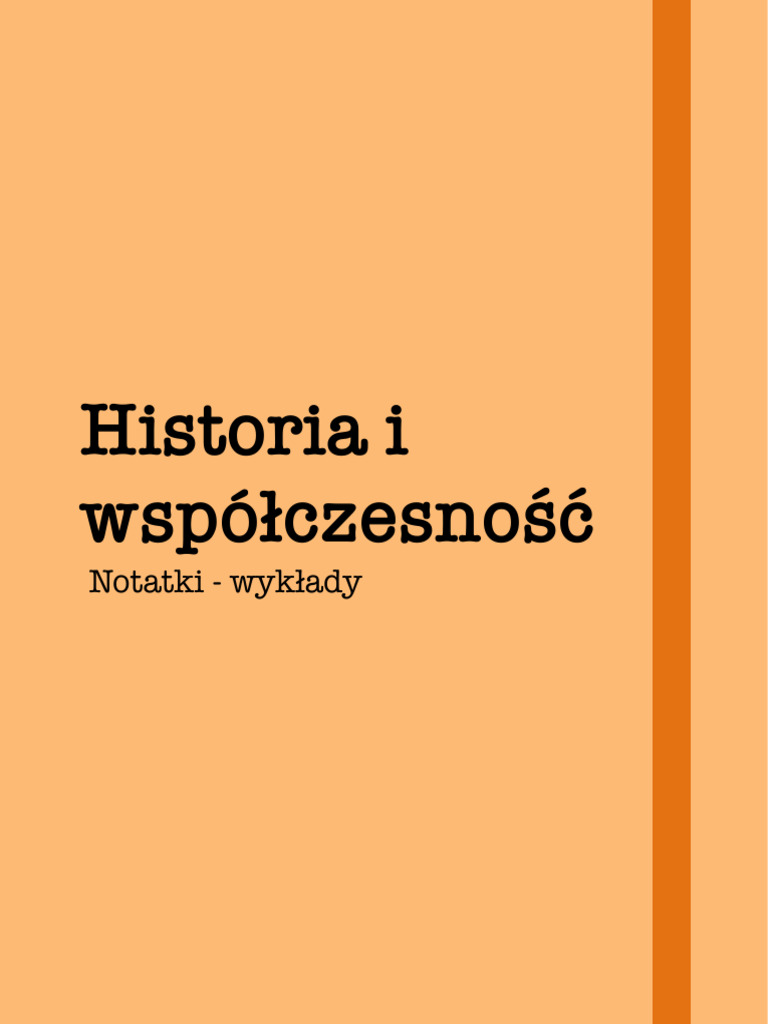 Wyklady - Notatki | PDF