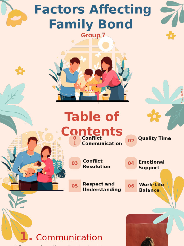 Factors Affecting Family Bond | PDF