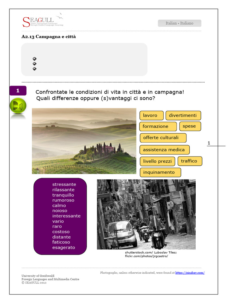 Italian-A2 13 | PDF