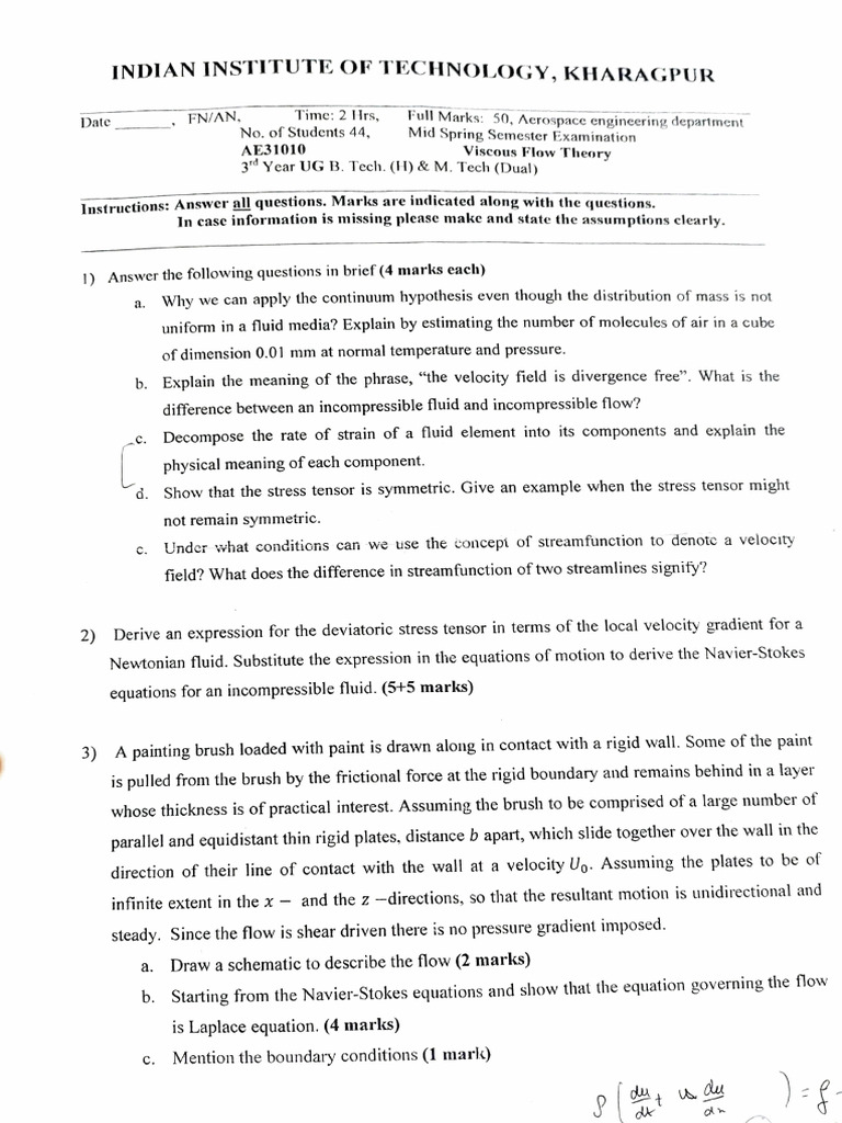 AE31010 Midsem | PDF