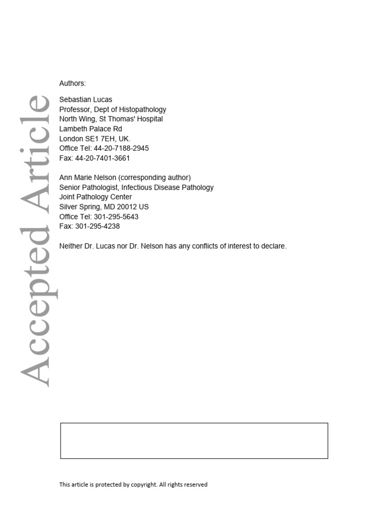 HIV Spectrum in Human Disease | PDF