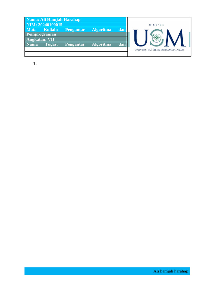 Template Tugas RSK | PDF