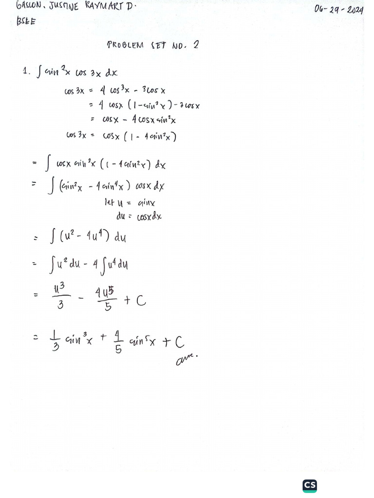 IC Problem Set No. 2 Gascon | PDF