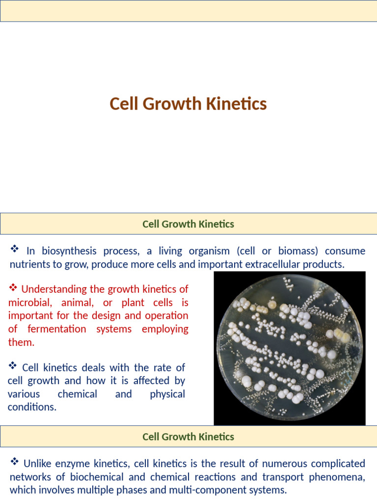 BIA (CHO841) - Cell Growth Kinetics | PDF