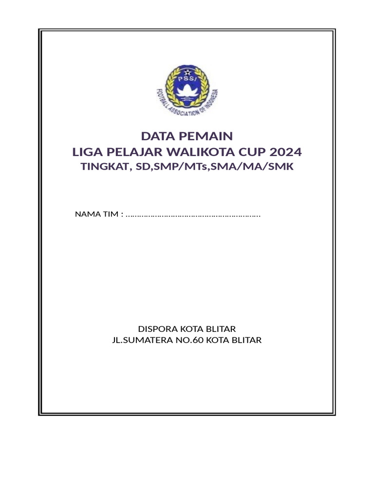 Album Pemain | PDF