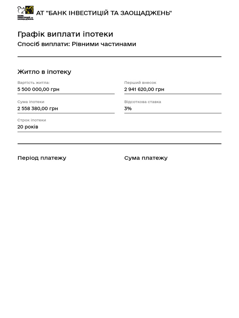 Mortgage Equal Parts Payments | PDF