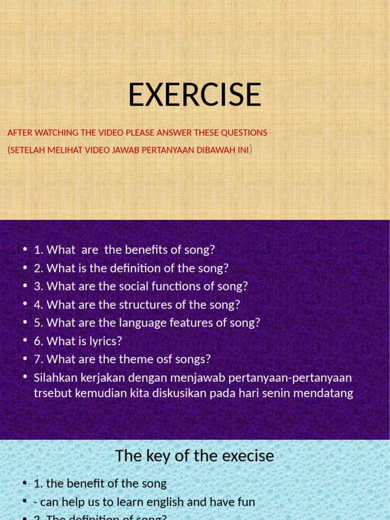 EXERCISE | PDF
