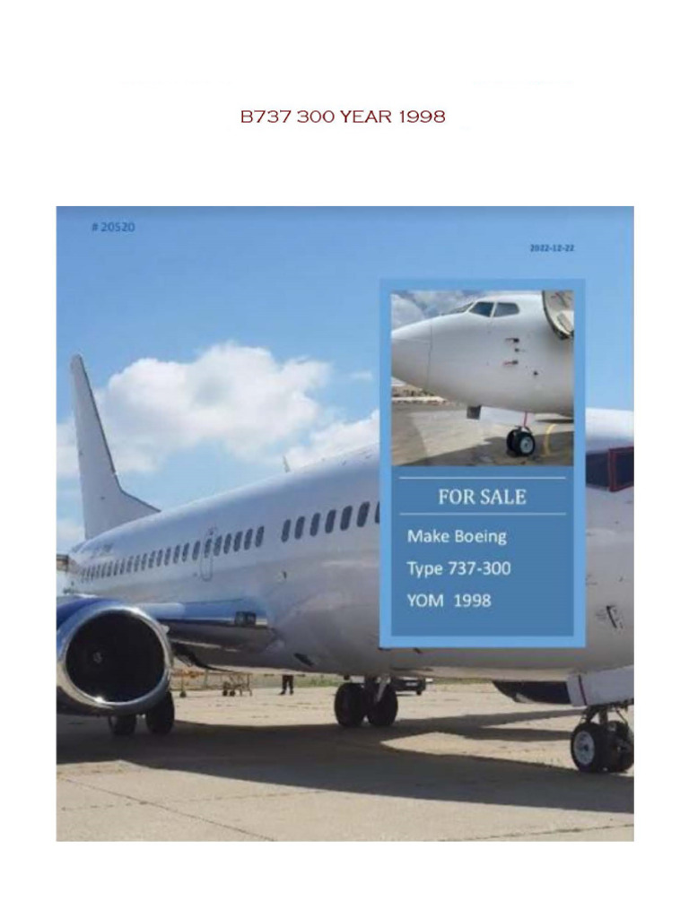 B737 300 1998 - 230116 - 213635 | PDF