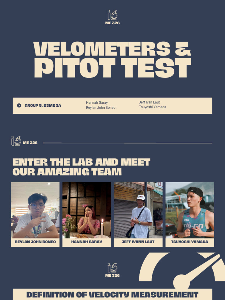 Velometers and Pitot Test | PDF