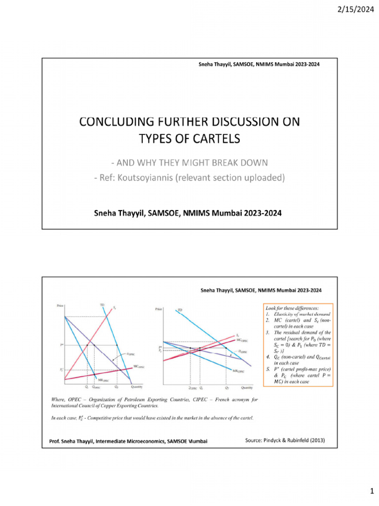 Mod2 - Slides - Cartels 2023 Final | PDF