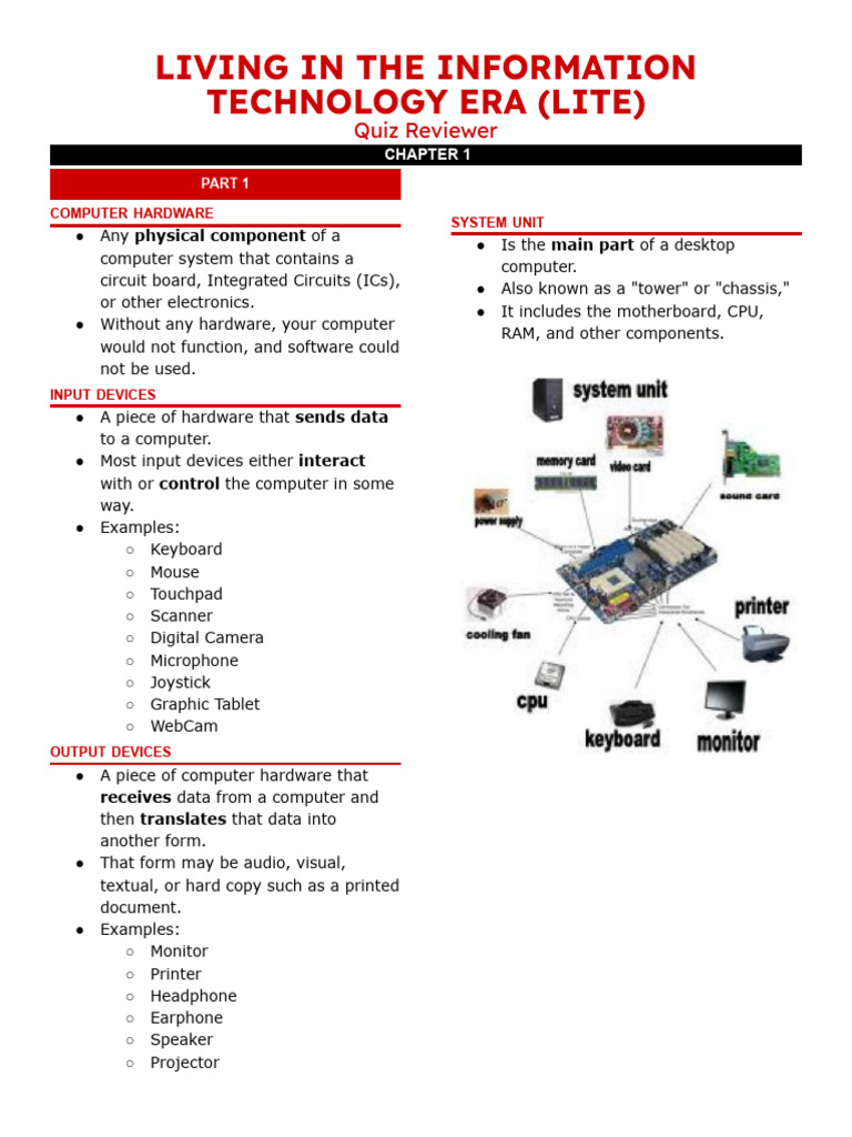 Lite Quiz Reviewer | PDF