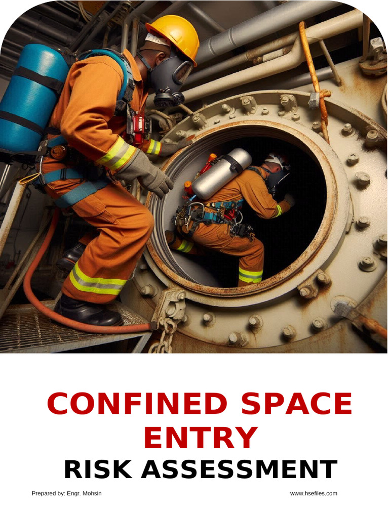 Confined Space Entry Risk Assessment | PDF