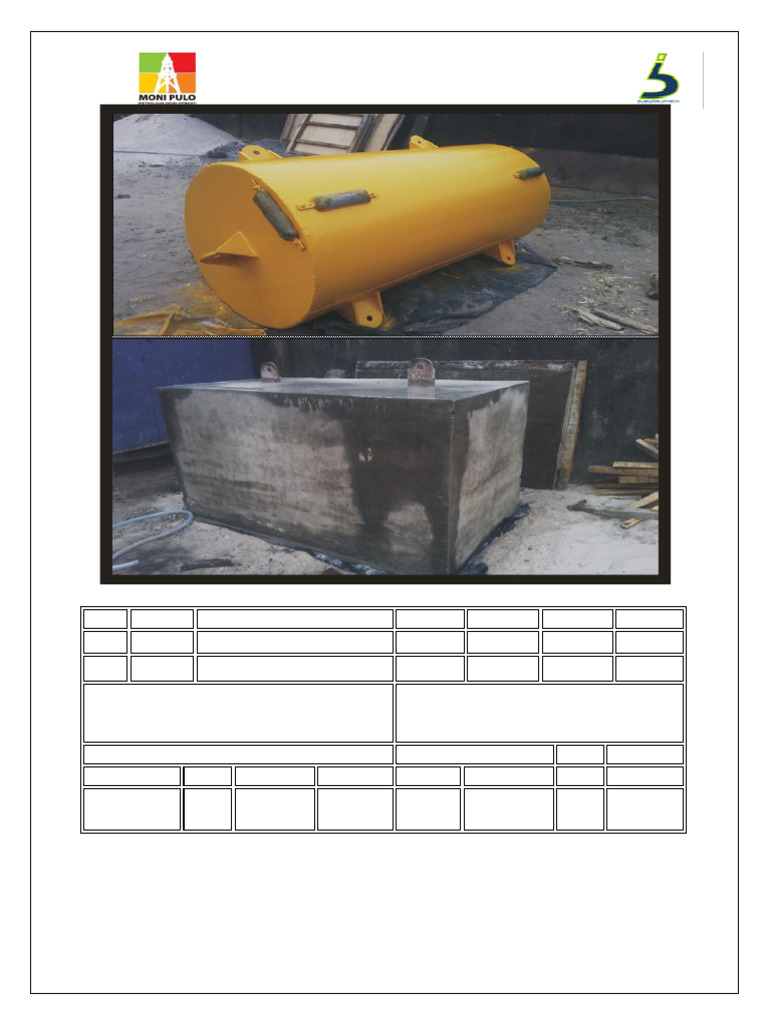 AS-Built Report On Mooring Buoy | PDF