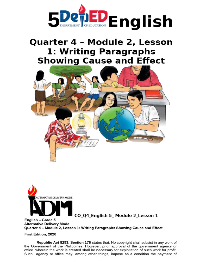 ENGLISH5 Module2 Lesson1 Final | PDF