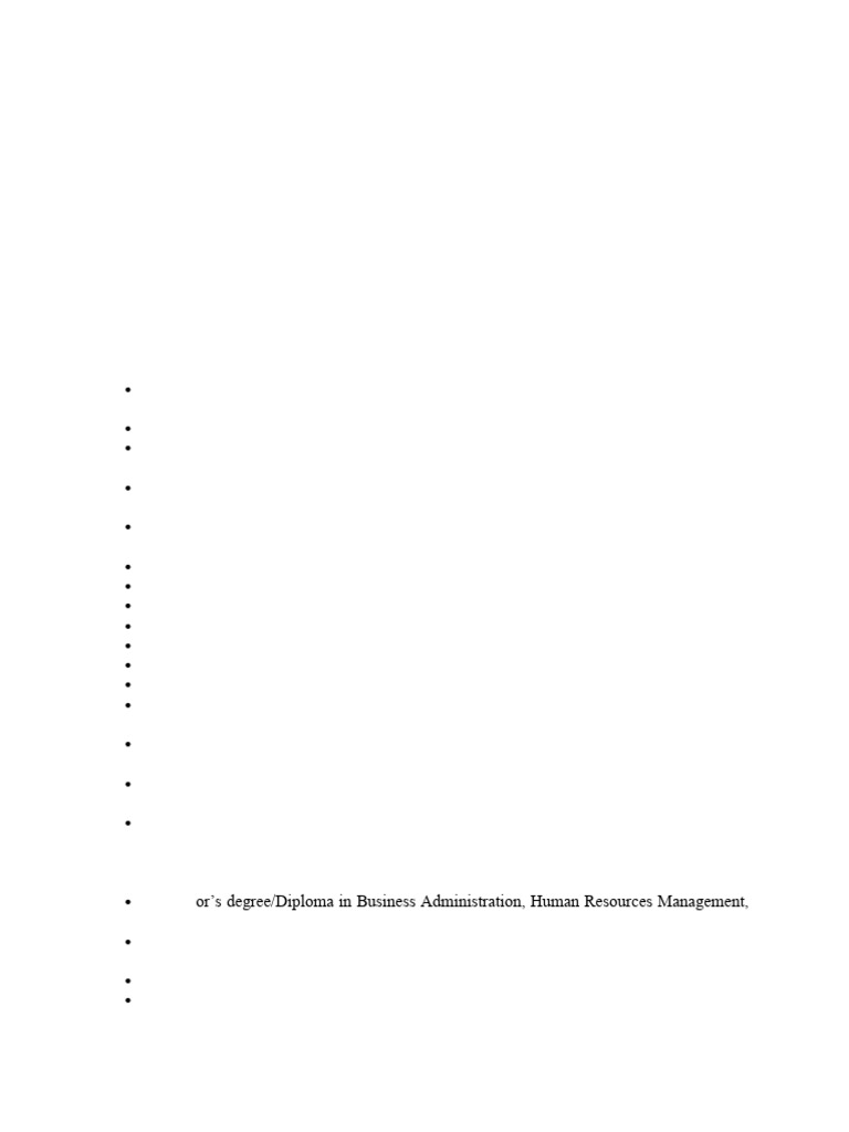 Executive Assistant & Operations Officer - JD ADVERTISEMENT | PDF ...