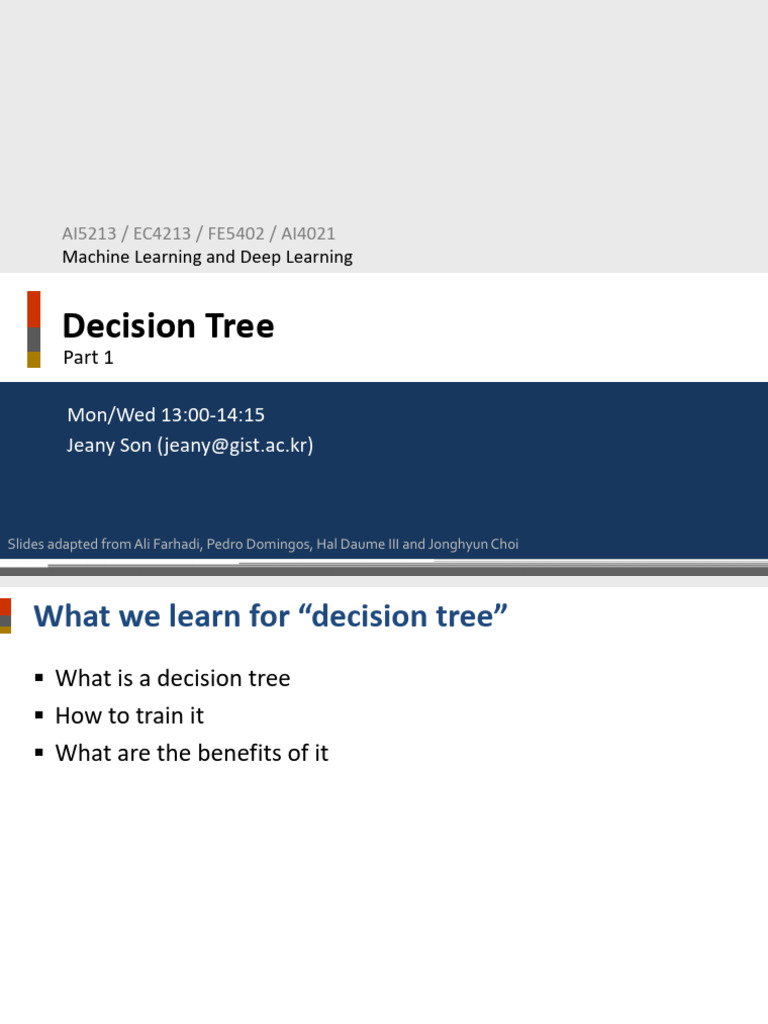 2.DecisionTree Part1 | PDF