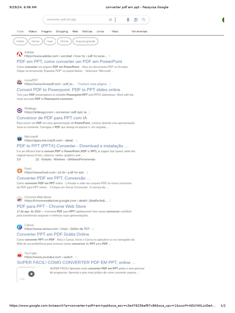 12converter PDF em PPT - Pesquisa Google | PDF