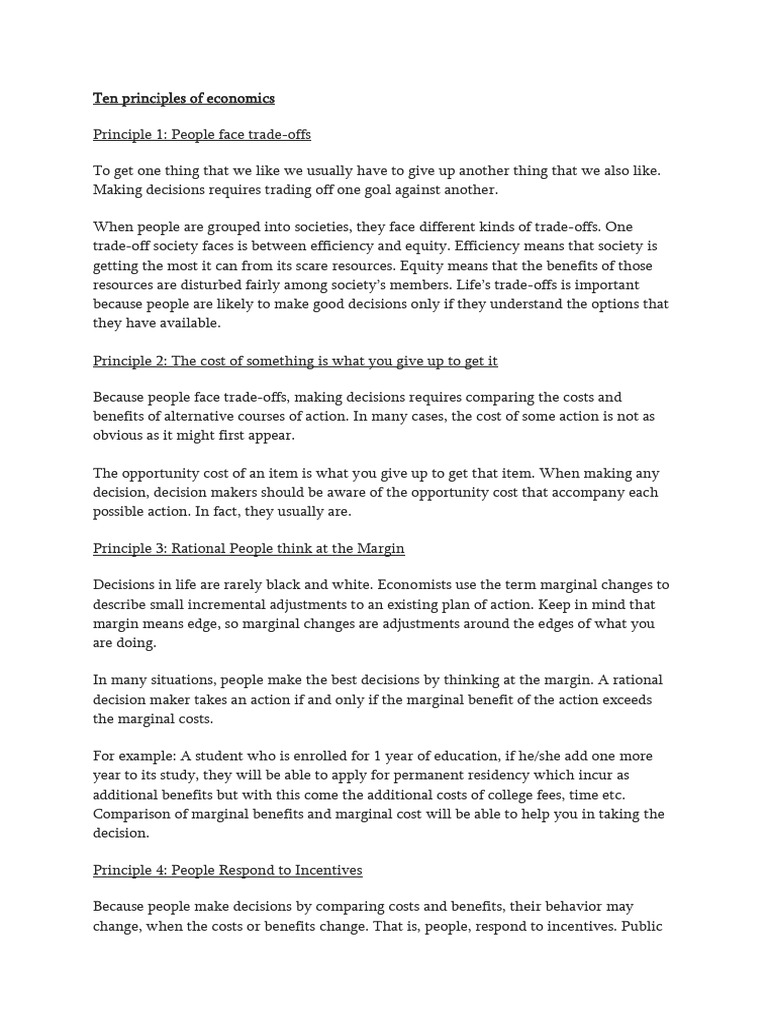 10 Principles | PDF