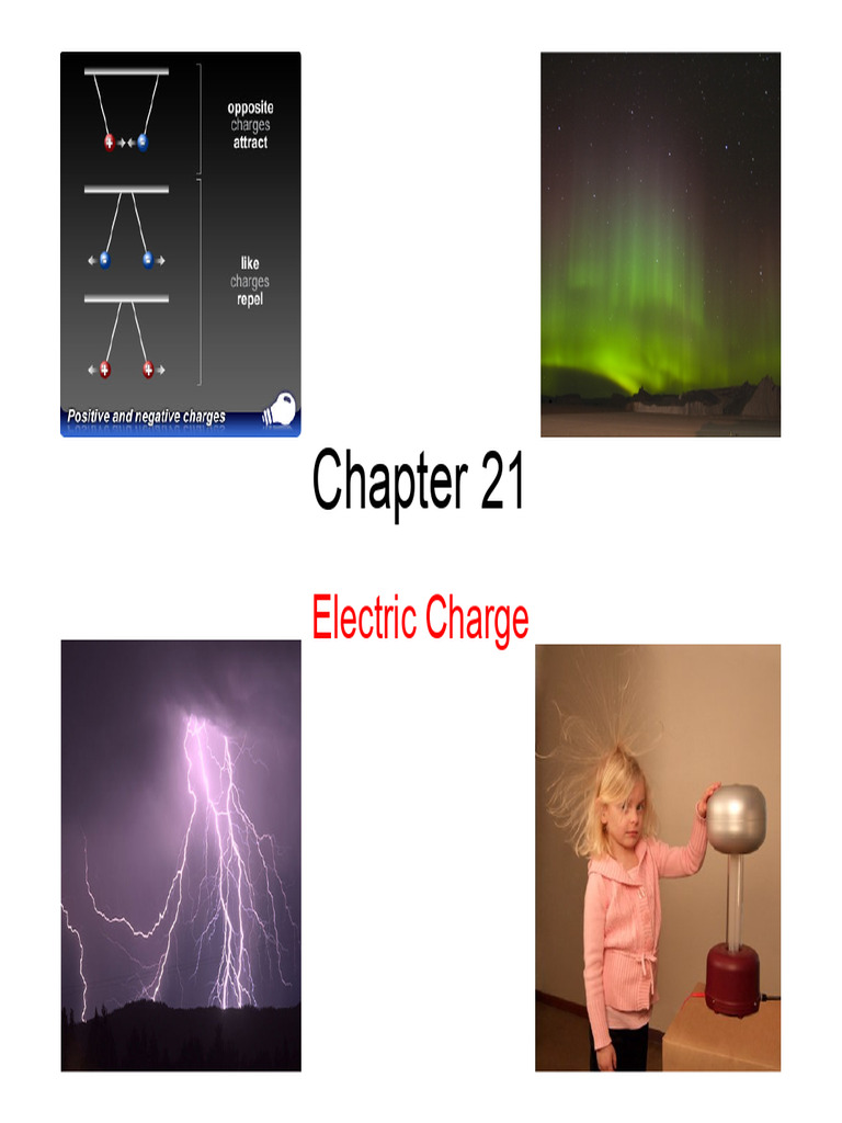 Ch21. Lecture - 1 - Electric - Charge | PDF