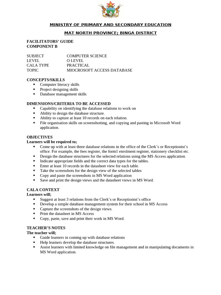 Cala COMPONENT C | PDF