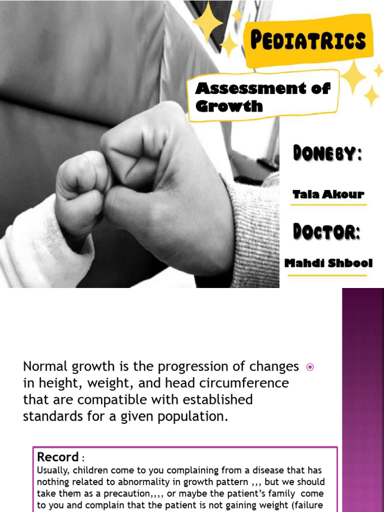 Lec#13 Growth Assessment | PDF