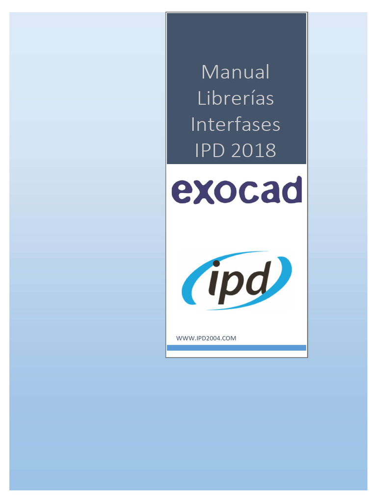 IPD Exo Manual Libreria Interfase V1 2018 (Rev 1) - ESP | PDF