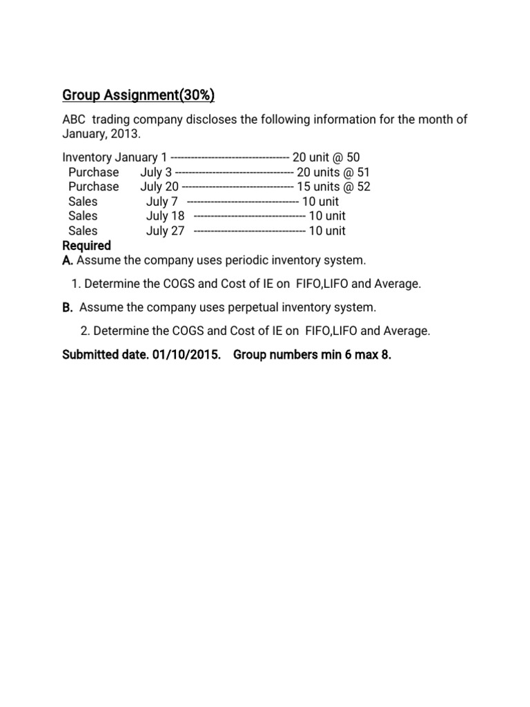 Group Assignmen | PDF