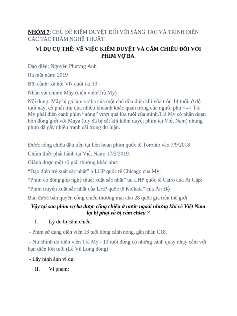 NHÓM 7 S A Cho PP | PDF