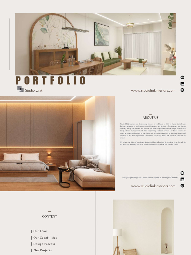 Studio Link - Portolio | PDF
