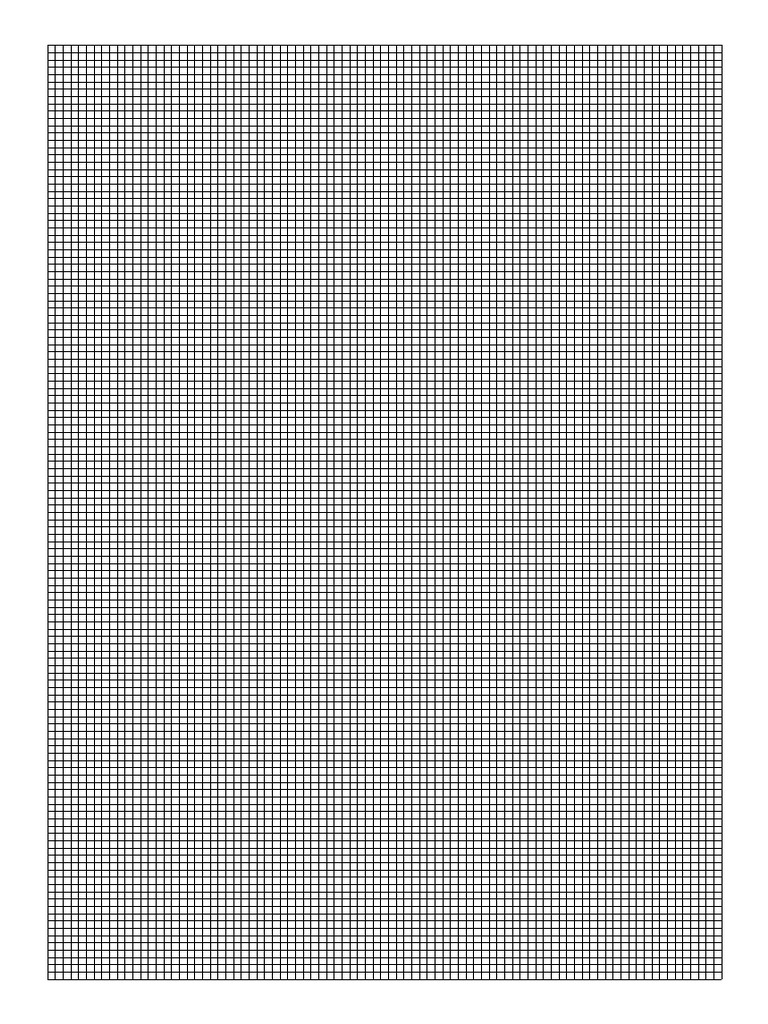 Plain Graph Paper | PDF
