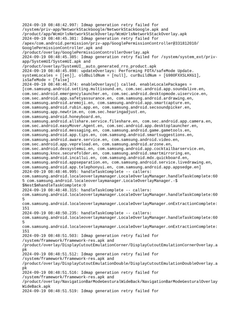 Lom - Log 2024 | PDF