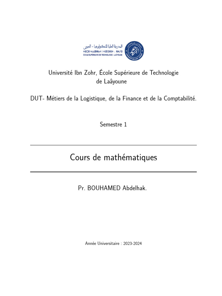 Maths MLFC | PDF