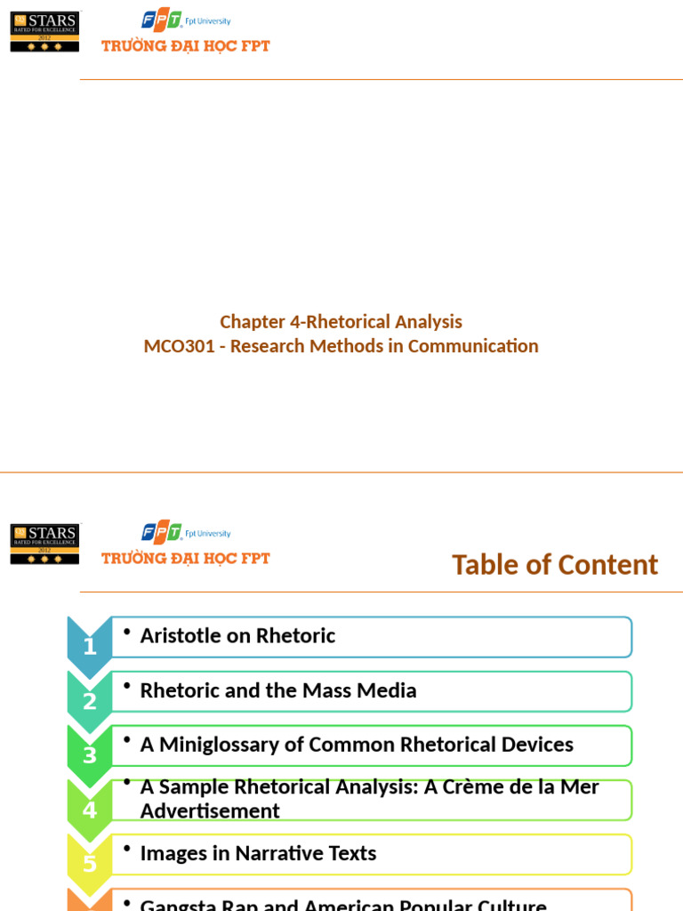 S6.Chapter 4-Rhetorical Analysis | PDF