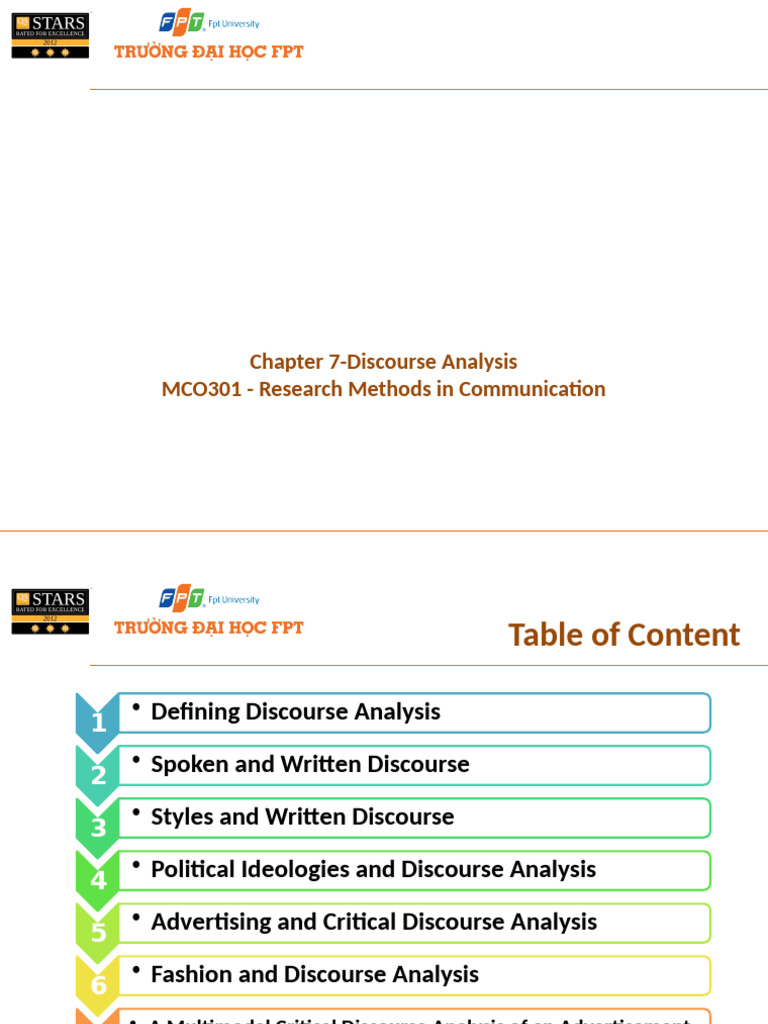 S9.Chapter 7-Discourse Analysis | PDF