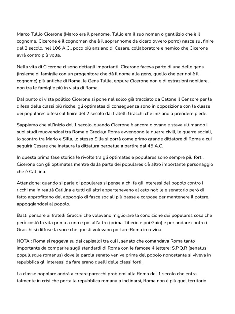 Latino - Cicerone | PDF