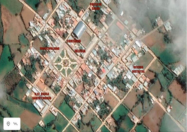 Mapa II - EE. 88054 Santo Toribio - MACATE | PDF