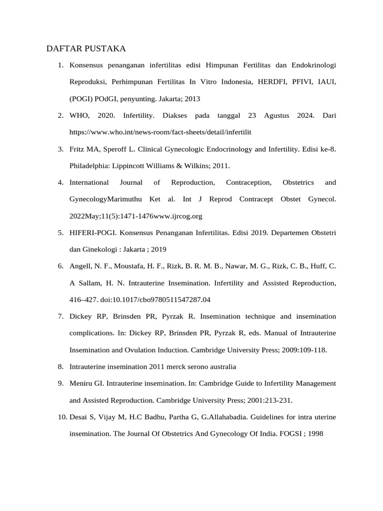 Dapus Iui | PDF